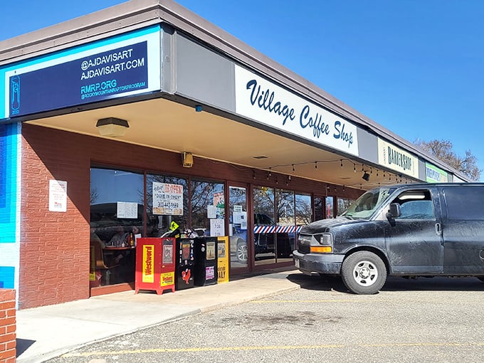 Welcome to breakfast nirvana! The Village Coffee Shop's unassuming exterior hides a world of culinary delights that'll make your taste buds do a happy dance.