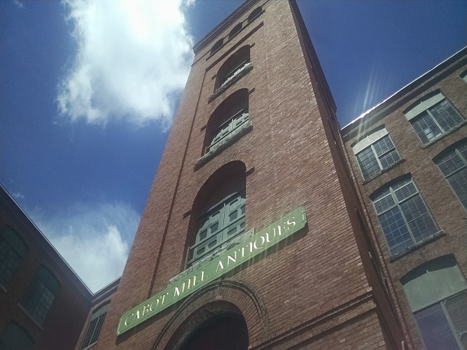 Time travel's never been easier! Step into Cabot Mill Antiques, where the past is always present and the future's on backorder.