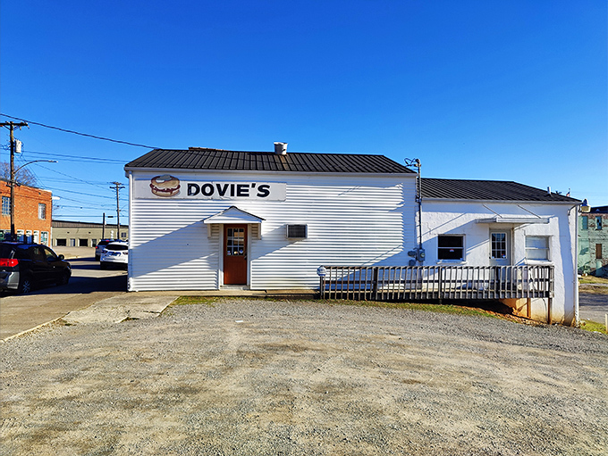 Welcome to burger paradise! Dovie's exterior might be humble, but inside lies a treasure trove of flavor that's been delighting taste buds since 1940.