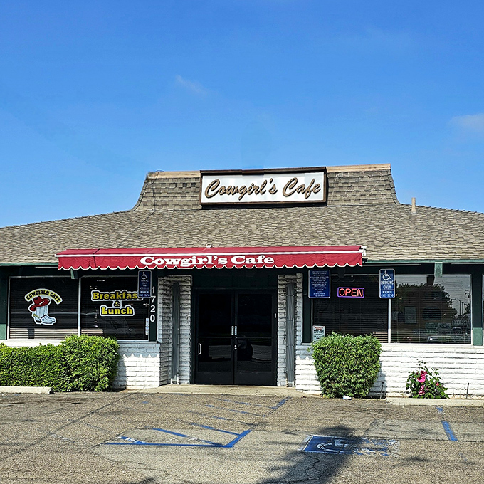 Welcome to flavor town! Cowgirls Cafe's unassuming exterior hides a treasure trove of comfort food that'll make your taste buds do the two-step.