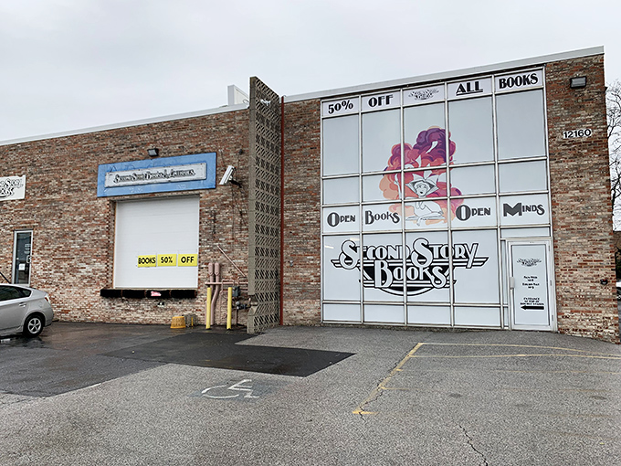 Welcome to the literary labyrinth! Second Story Books' unassuming exterior hides a world of wonder within. Prepare for a page-turning adventure!