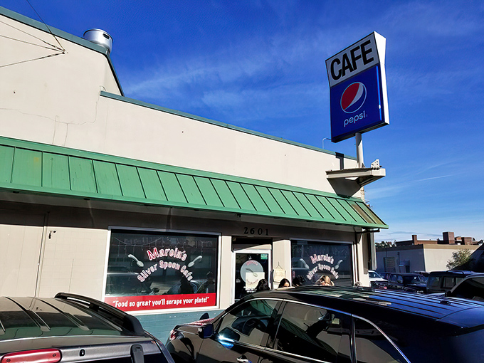 Welcome to the time machine disguised as a diner! Marcia's Silver Spoon Cafe is where nostalgia meets your taste buds for a dance.