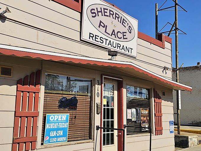 "Welcome to flavor town!" This unassuming exterior hides a treasure trove of comfort food that'll make your taste buds do a happy dance.