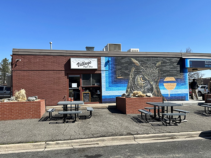 Welcome to breakfast nirvana! The Village Coffee Shop's unassuming exterior hides a world of culinary delights that'll make your taste buds do a happy dance.