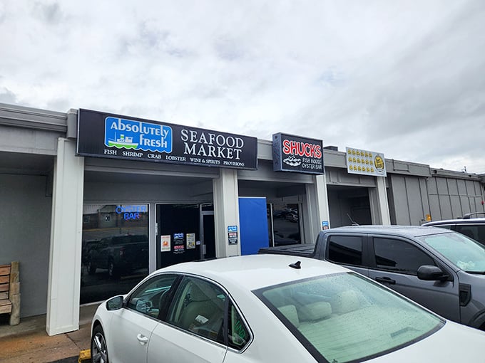 Shucks Fish House & Oyster Bar: Where the ocean meets the prairie. This unassuming storefront is like finding a pearl in Nebraska's cornfield.