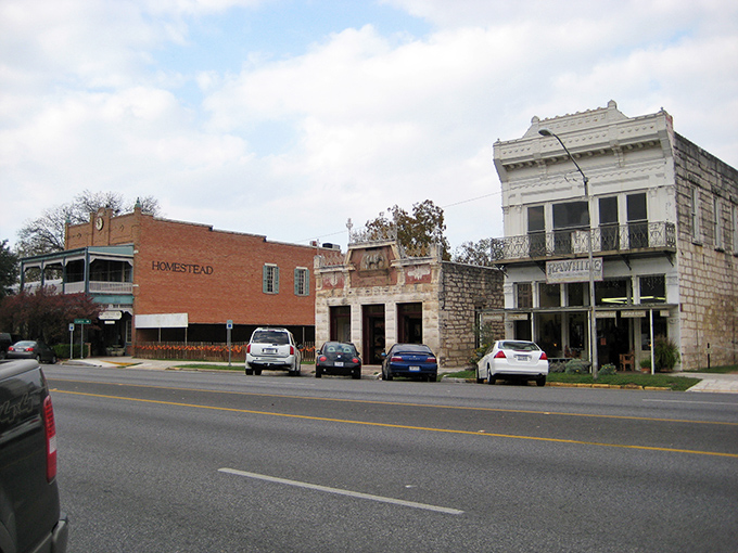 Main Street magic: Where German heritage meets Texan charm, and every storefront tells a story. It's like stepping into a time machine with better shopping!