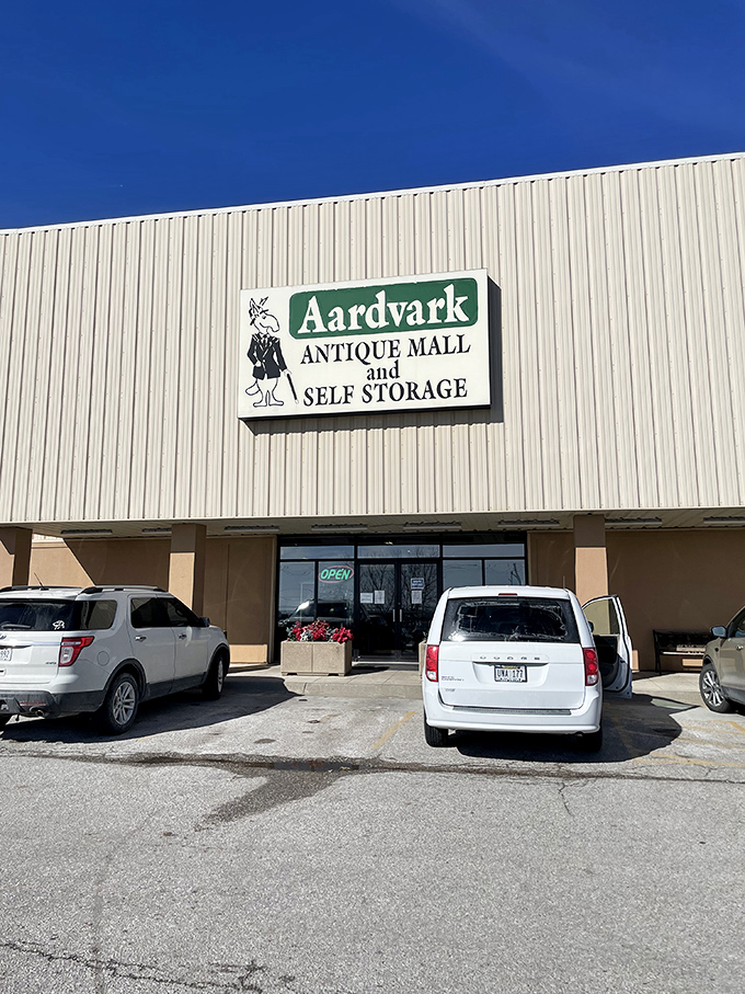 Welcome to Aardvark Antique Mall, where time travel is just a step through these doors! Who knew Nebraska was hiding a portal to the past?