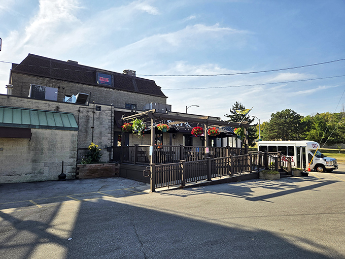 The unassuming stone fortress of flavor stands proudly on State Street, its patio beckoning with colorful hanging baskets&mdash;Milwaukee's worst-kept culinary secret.