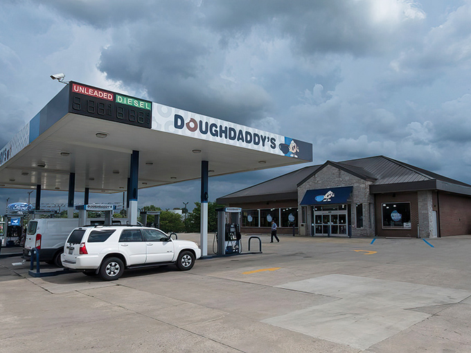 Welcome to donut paradise! Doughdaddy's exterior might be unassuming, but inside lies a world of sugary delights that would make Willy Wonka jealous.