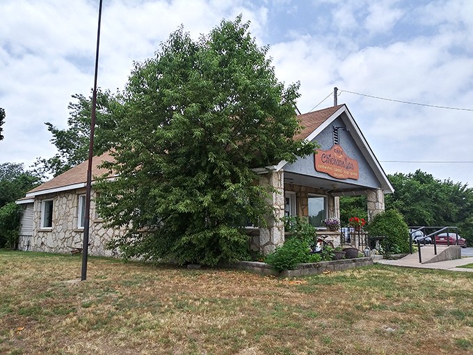 A stone cottage with a secret: Chickanellas Scratch Kitchen. Where comfort food dreams come true and calories don't count (we wish!).