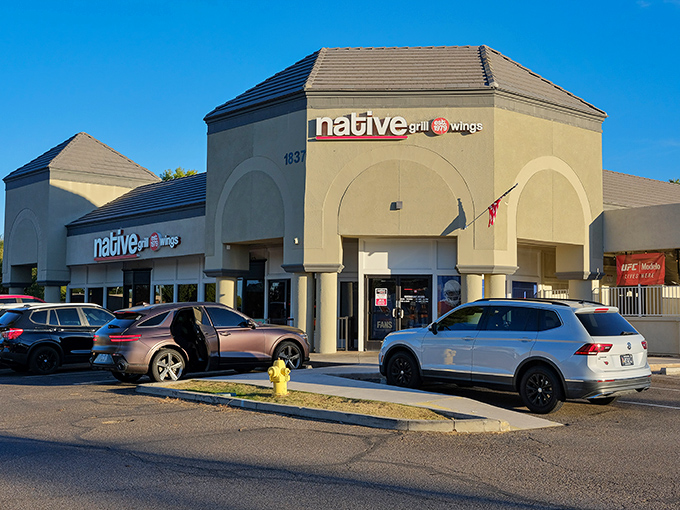 Welcome to wing paradise! Native Grill & Wings stands proud, like a beacon of flavor in the Arizona desert.