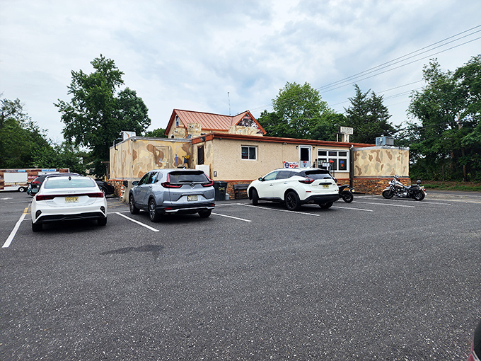 The unassuming exterior of Golden Nugget Tavern stands like a culinary speakeasy&mdash;no fancy frills, just the promise of legendary wings waiting inside.