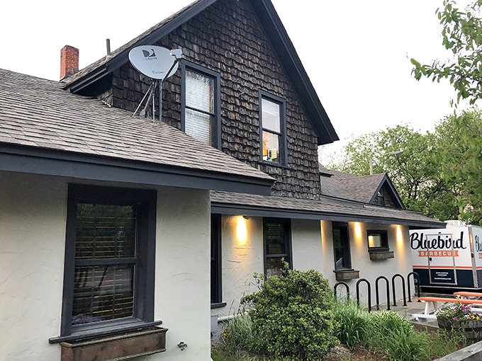 Home sweet barbecue! This charming house-turned-restaurant is where smoke signals spell out "delicious" in Burlington's culinary language.