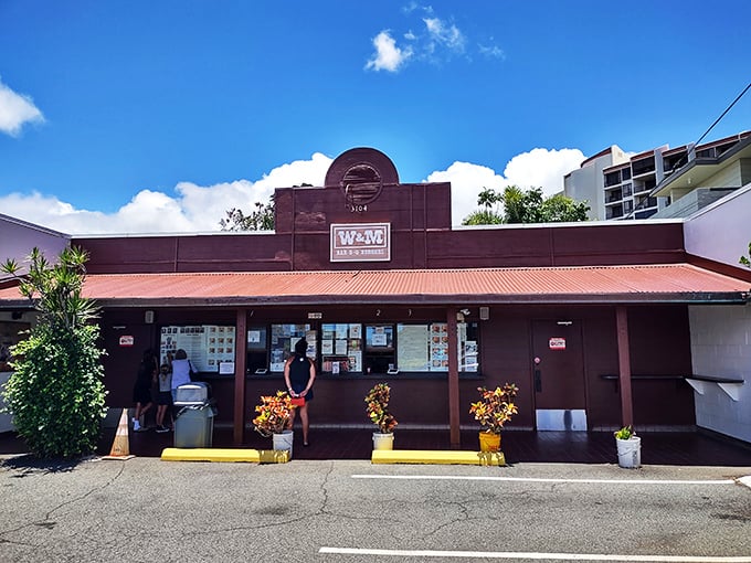 Step back in time! This charming facade isn't just serving burgers; it's dishing out nostalgia by the plateful.
