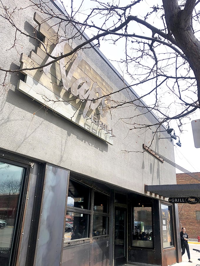 A humble facade hides a burger paradise. Nap's Grill: where culinary dreams come true, and stretchy pants are highly recommended.