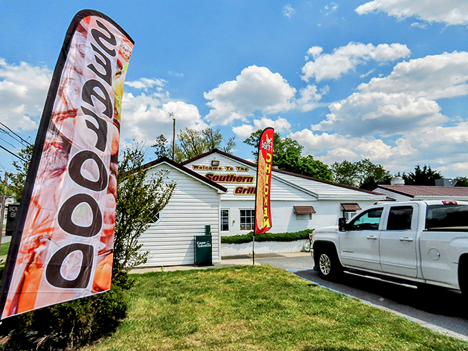 A hidden gem in plain sight! This unassuming exterior houses flavor explosions that'll make your taste buds do a happy dance.