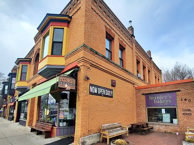 Since 1978, this charming brick storefront has been Missoula's go-to destination for sweet-tooth satisfaction, complete with a lime-green welcome umbrella.