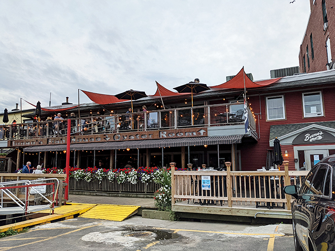 Ahoy, seafood lovers! Boone's Fish House & Oyster Room beckons like a siren's call, promising oceanic delights and waterfront views that'll make you want to trade your car for a sailboat.