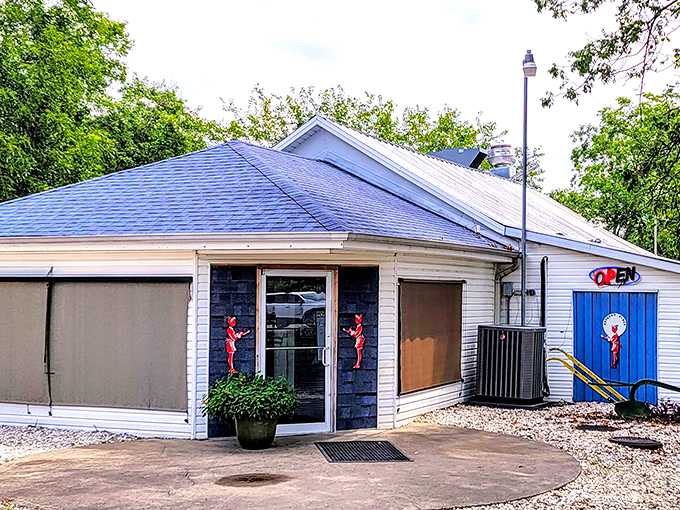 The unassuming white exterior with that iconic blue door is like a culinary TARDIS&mdash;modest on the outside, but containing breakfast universes within.
