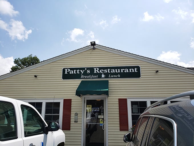 A slice of Americana, served with a side of charm! Patty's Restaurant beckons with its cozy exterior, promising comfort food and friendly face.