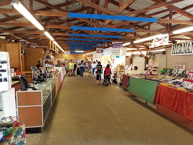 Welcome to bargain hunter's paradise! This aerial view of Anderson Jockey Lot could make even the most directionally-gifted person say, "I'm gonna need a bigger map."