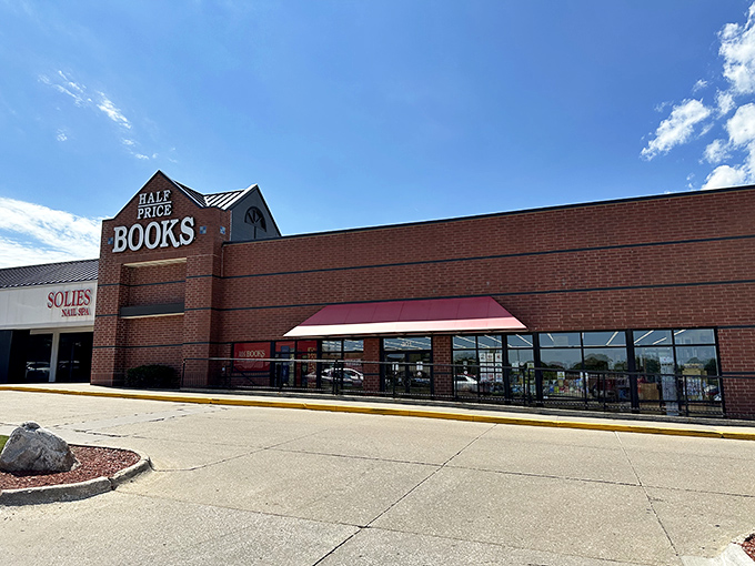 Welcome to book heaven! Half Price Books in Clive is like a literary TARDIS - bigger on the inside and full of adventure.