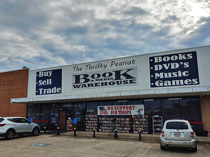 Welcome to The Thrifty Peanut, where books go to find their forever homes! This literary wonderland is like Willy Wonka's factory, but for bookworms.
