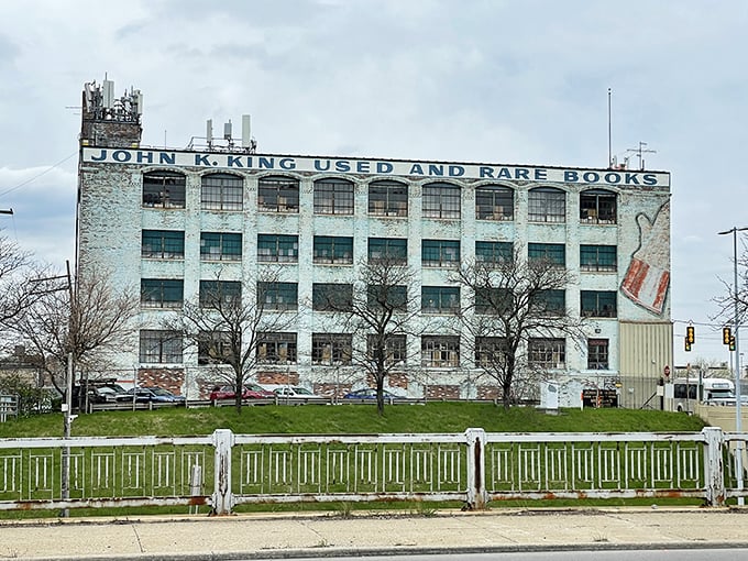 Welcome to the Narnia of bookstores! This unassuming facade hides a world of literary wonders waiting to be discovered.