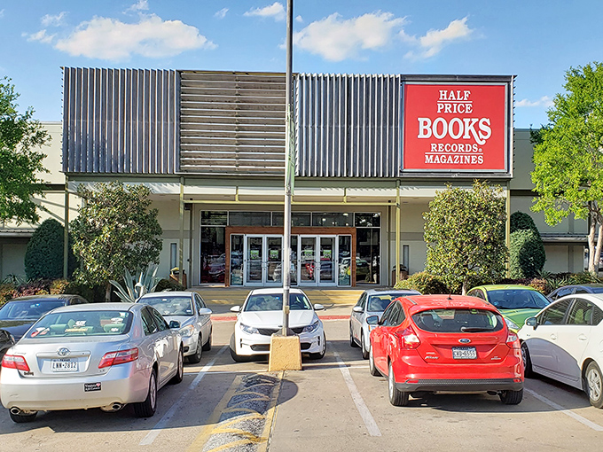 Welcome to the literary Narnia! Half Price Books' unassuming exterior hides a world of wonder within. Prepare to lose track of time and possibly your wallet.