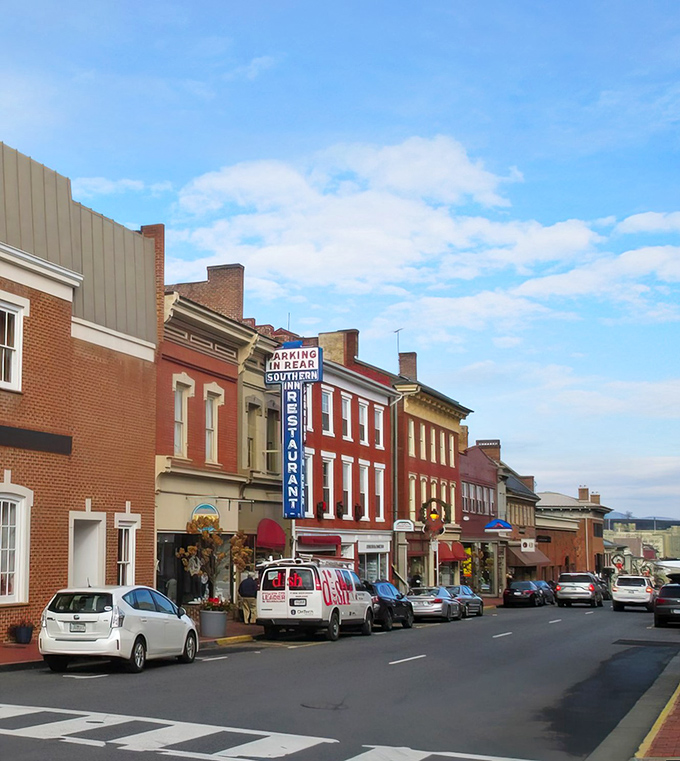Brick by brick, history whispers its secrets. Lexington's Main Street is a time capsule of charm, where every storefront tells a tale.