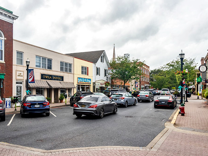 Second Street invites you to stroll through history with its tree-lined charm. Brick sidewalks and colorful storefronts create the perfect small-town postcard scene.
