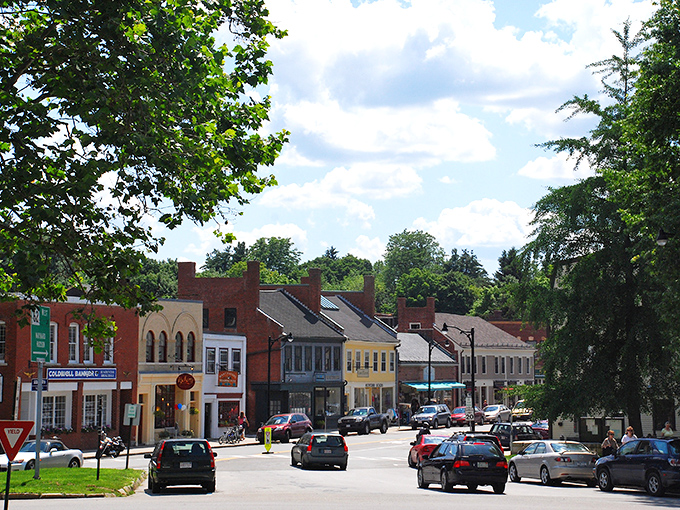 Concord's Main Street: Where history meets modernity in a charming dance. Imagine Paul Revere riding through, stopping for a latte and some Instagram-worthy shots.