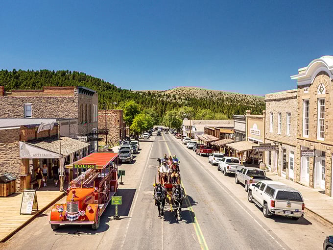 Step into a time warp on Wallace Street, where the Wild West isn't just a memory &ndash; it's your afternoon stroll! 