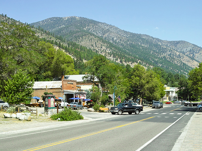 Welcome to Genoa, where the Wild West meets small-town charm! This picturesque main street could be the set of your favorite Western movie.
