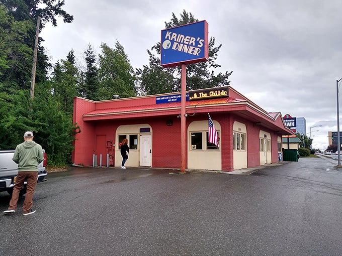 Welcome to Kriner's Diner, where the sign is as inviting as the aroma wafting from inside. This unassuming brick building holds more flavor than a season of Top Chef.