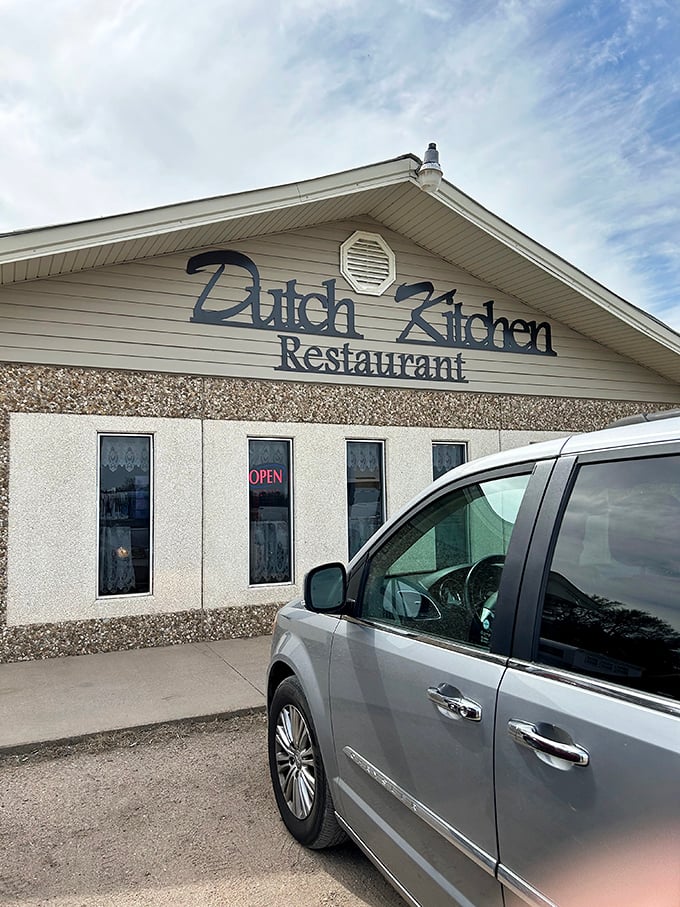 The unassuming exterior of Dutch Kitchen belies the culinary treasures within. Sometimes the best food hides in the most modest packages.