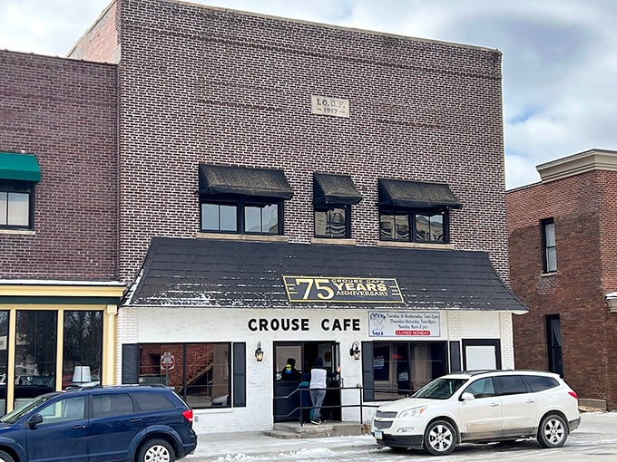 A slice of Americana, served fresh daily! Crouse Caf&eacute;'s unassuming exterior belies the culinary treasures within. Small-town charm, big-time flavor.