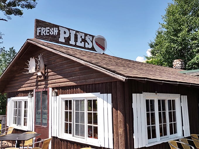 Rustic charm meets modern appetite! This cozy log cabin-style eatery is where comfort food dreams come true, and pie fantasies become delicious reality.