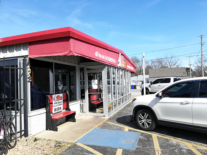 Sam's Olde Tyme Hamburgers & Barbecue announces its presence, promising adventures in comfort food.