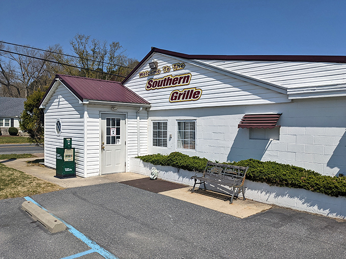 A hidden gem in plain sight! This unassuming exterior houses flavor explosions that'll make your taste buds do a happy dance.