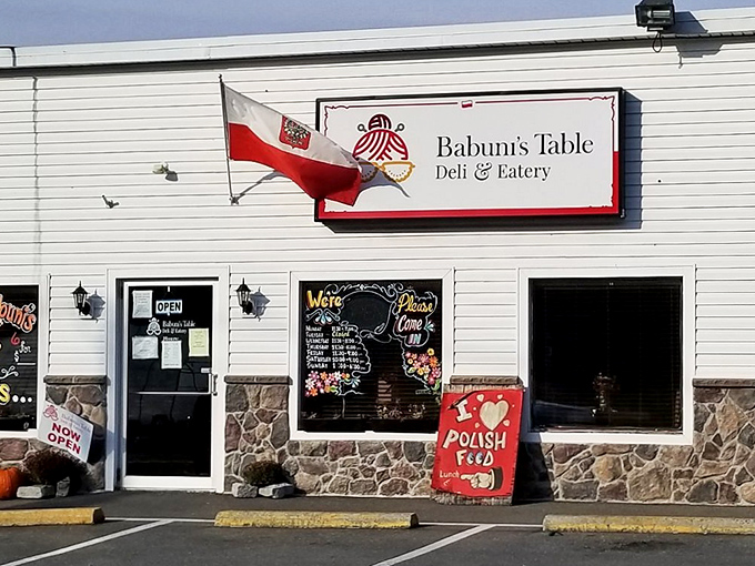 The unassuming exterior of Babuni's Table hides culinary treasures within. Like finding a Picasso at a yard sale, this modest storefront delivers unexpected delights.