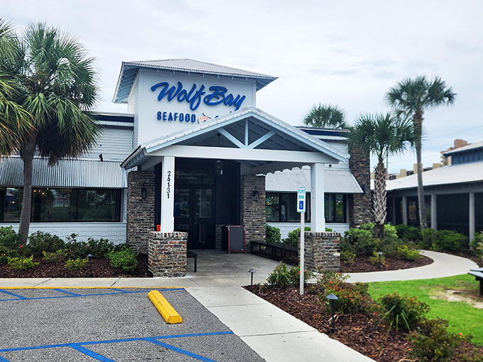 Welcome to Wolf Bay, where the seafood's so fresh, you might catch the fish waving back! This coastal gem is your ticket to culinary paradise.