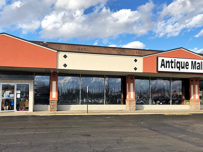 Welcome to the time machine disguised as a strip mall! The Antique Mall of Creve Coeur: where nostalgia meets retail therapy in a delightfully unassuming package.