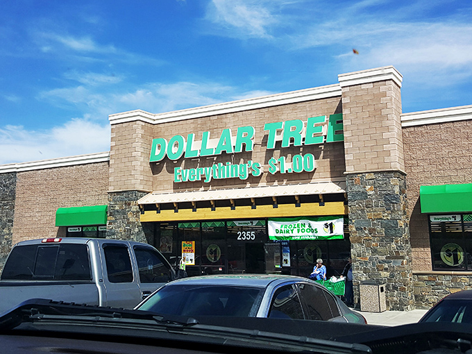 Welcome to the Emerald City of savings! This Dollar Tree in Kalispell stands tall, promising treasures that won't break the bank.