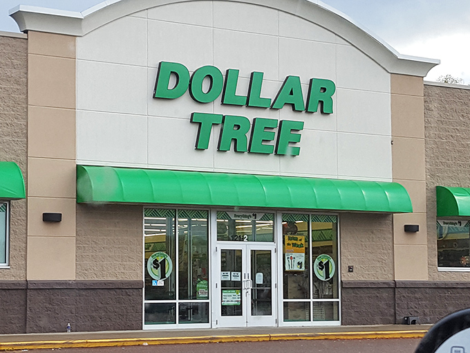 That iconic green signage promises more bang for your buck than any water park in the Dells. The modern-day treasure chest awaits!