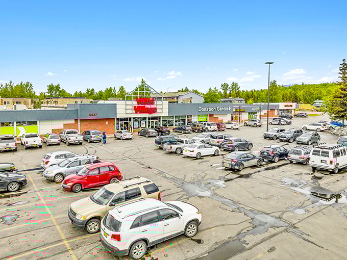 Welcome to the thrifter's paradise! Value Village's sprawling exterior promises a treasure hunt of epic proportions.