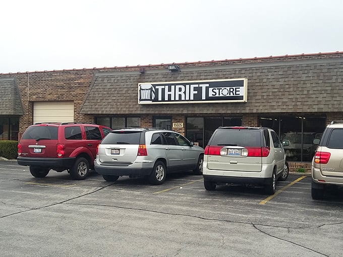 Welcome to the treasure hunter's paradise! The Bridge Thrift Store's unassuming exterior hides a world of wonders waiting to be discovered.