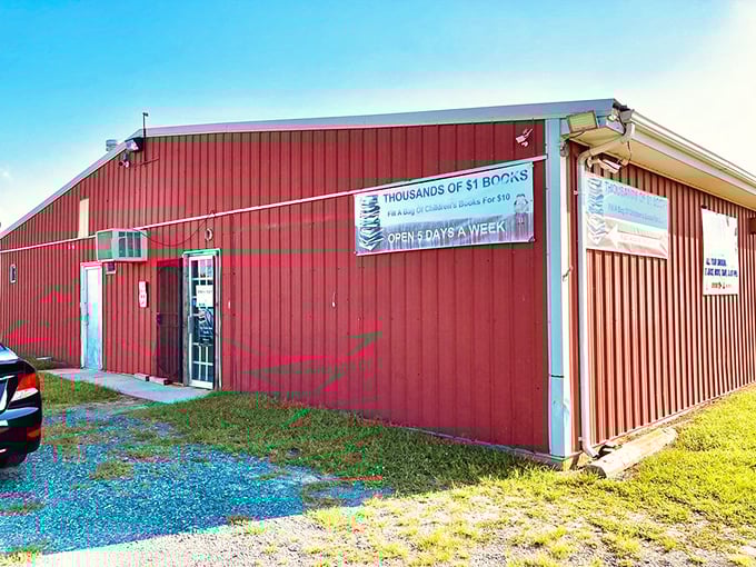 Forget judging a book by its cover &ndash; this red barn of literary wonders is like a treasure chest disguised as a toolshed. Book lovers, prepare for paradise!
