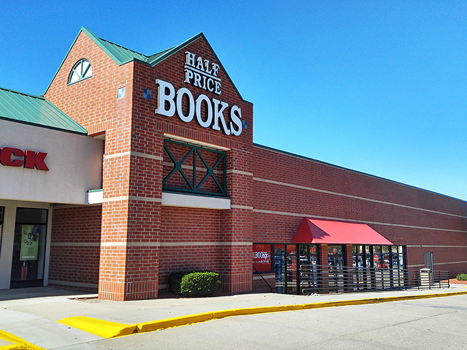 Welcome to book heaven! Half Price Books in Clive is like a literary TARDIS - bigger on the inside and full of adventure.