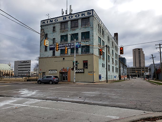Welcome to the Narnia of bookstores! This unassuming facade hides a world of literary wonders waiting to be discovered.